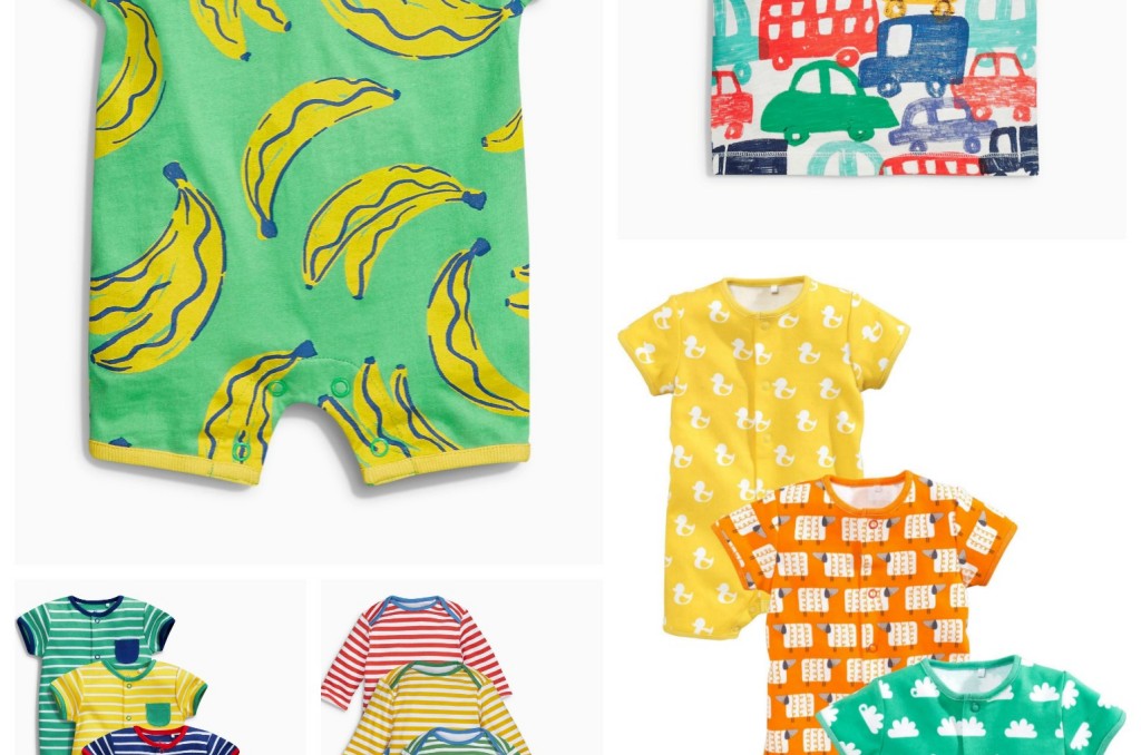 Bright, Colourful Baby Clothes for Summer - Lamb & Bear