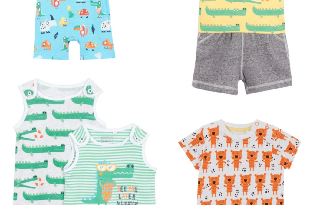 Bright, Colourful Baby Clothes for Summer - Lamb & Bear